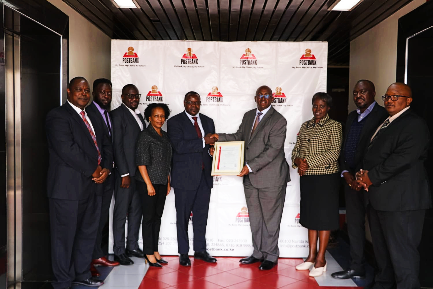 Postbank Achieves ISO 9001 2015 Recertification Postbank Kenya Postbank Achieves ISO 9001 2015 Recertification Postbank Kenya